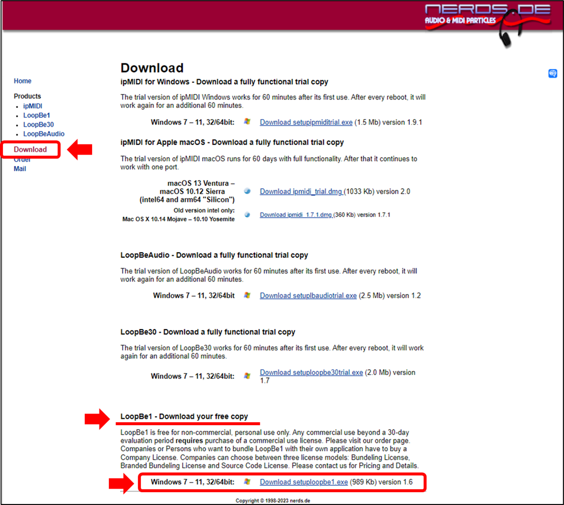 MIDIドライバー、仮想MIDI、LoopBe1、導入、Synthesia、ソフト音源